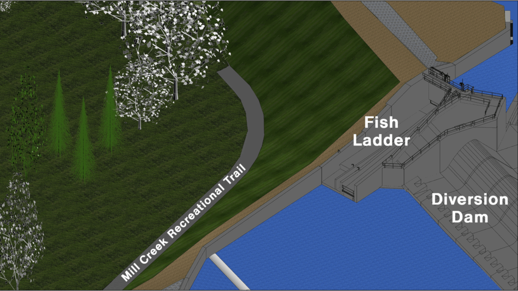 $15 Million Awarded To Build A New Fish Ladder At Mill Creek Dam In ...